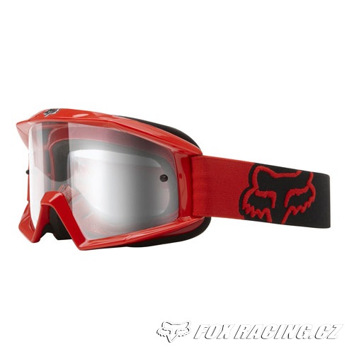 Fox Main Youth Bright Red Goggles | Fox Racing