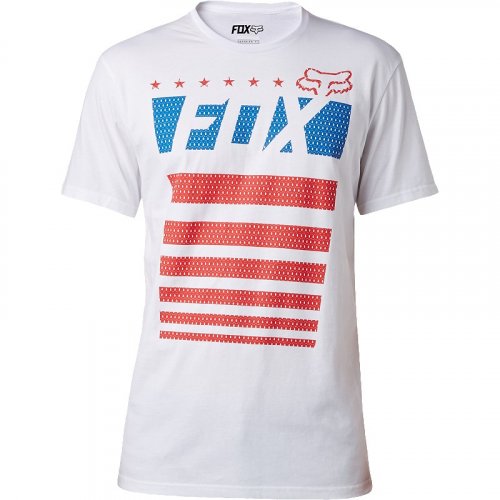 Fox Red White And True SS Tee | Fox Racing