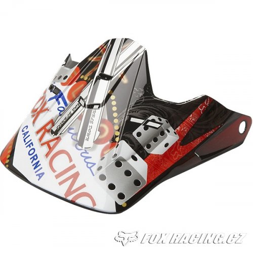 Fox V1 11 Doubledown Visor | Fox Racing